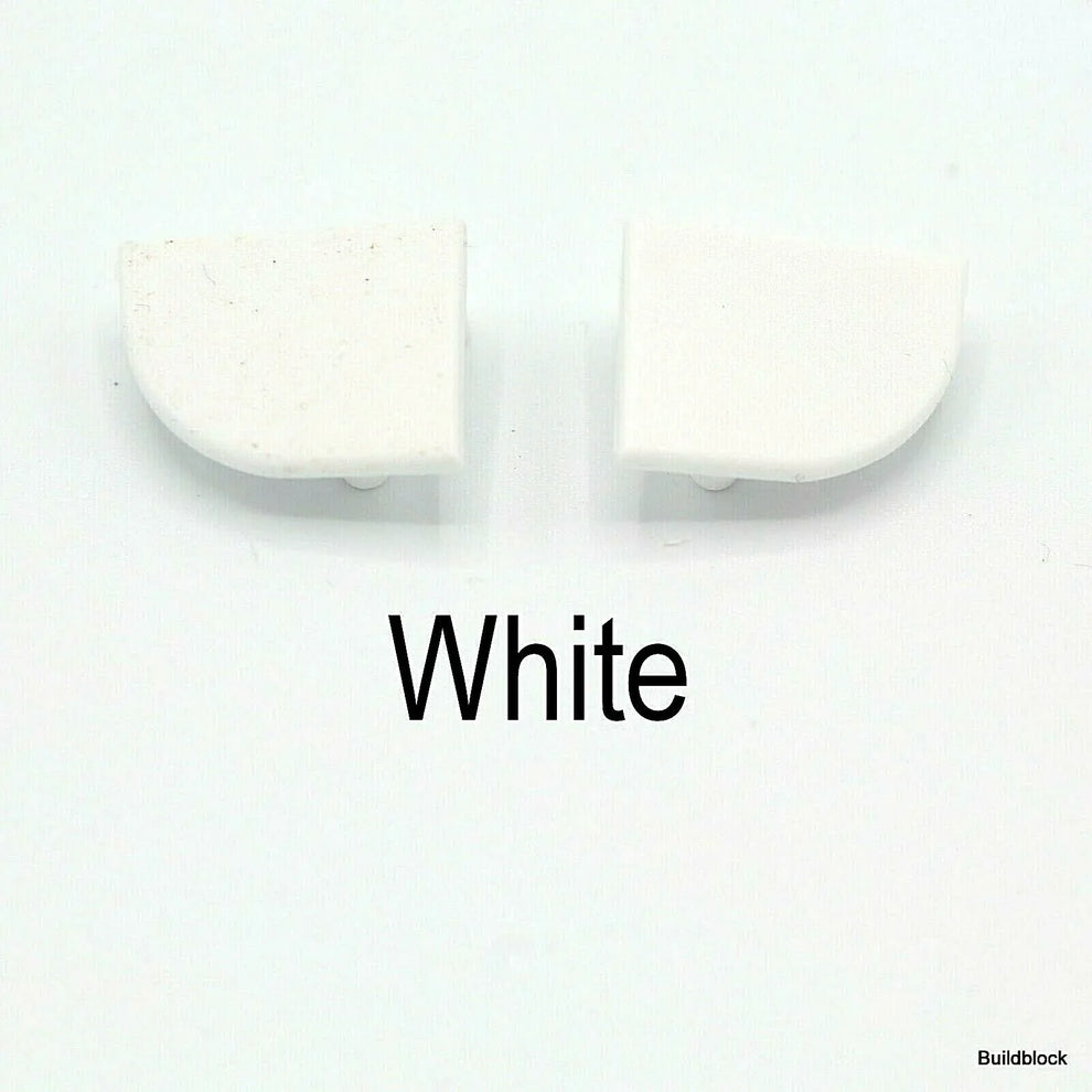 Various colures of weather drip bar end caps, sold in pairs – Build ...